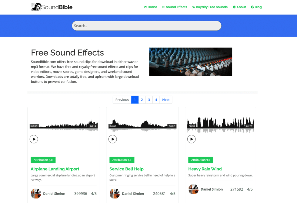 20 Awesome Free Sound Effects Sites - Reviewed | Wyzowl