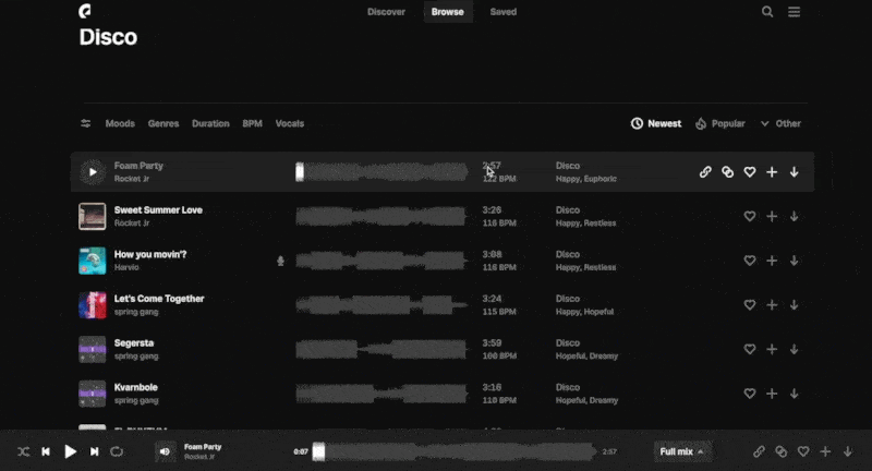 Epidemic Sound Review 2024: Pricing, Features, and More! | Wyzowl